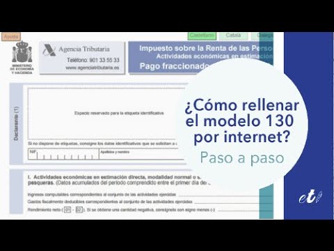 Descargar modelo 130 pdf para rellenar | Actualizado octubre 2025
